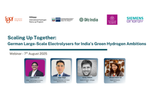 Scaling Up Together: German Large-Scale Electrolysers for India’s Green ...