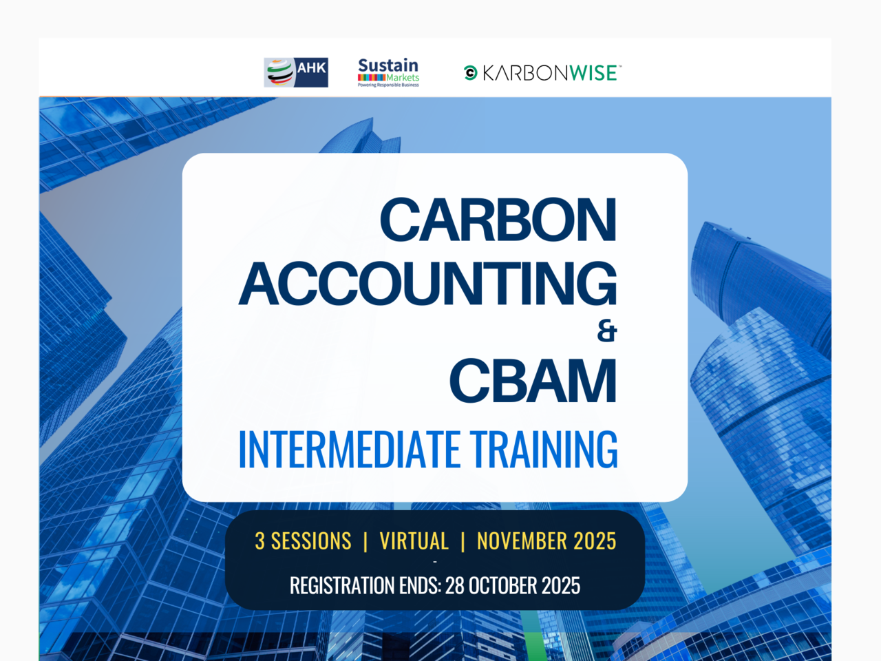 Carbon Accounting and CBAM: Intermediate Training