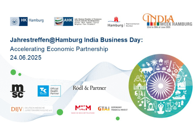 Jahrestreffen @Hamburg India Business Day: Accelerating economic ...